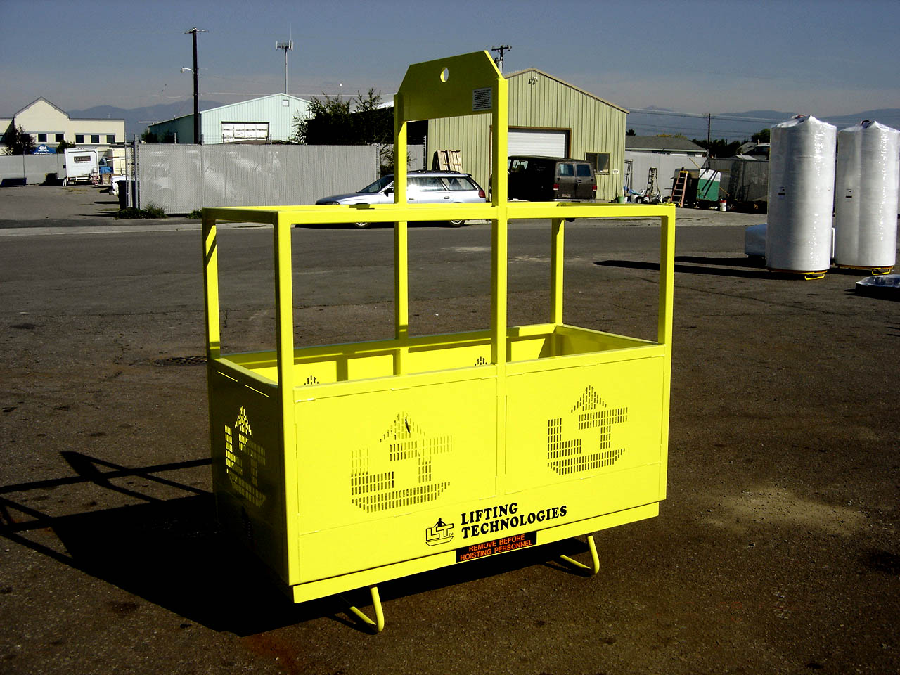 Custom Man Basket - Lifting Technologies