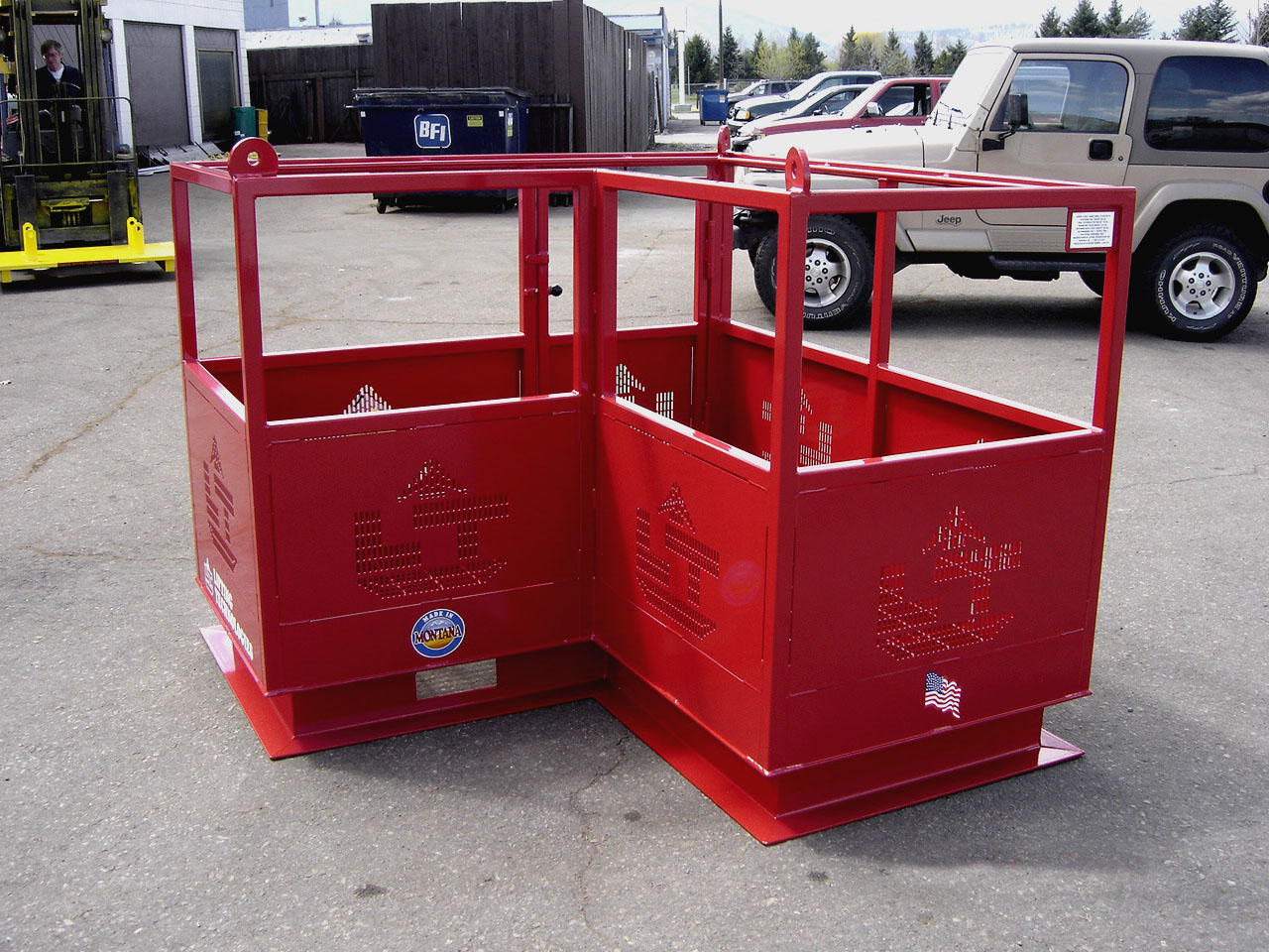 Custom Man Basket - Lifting Technologies