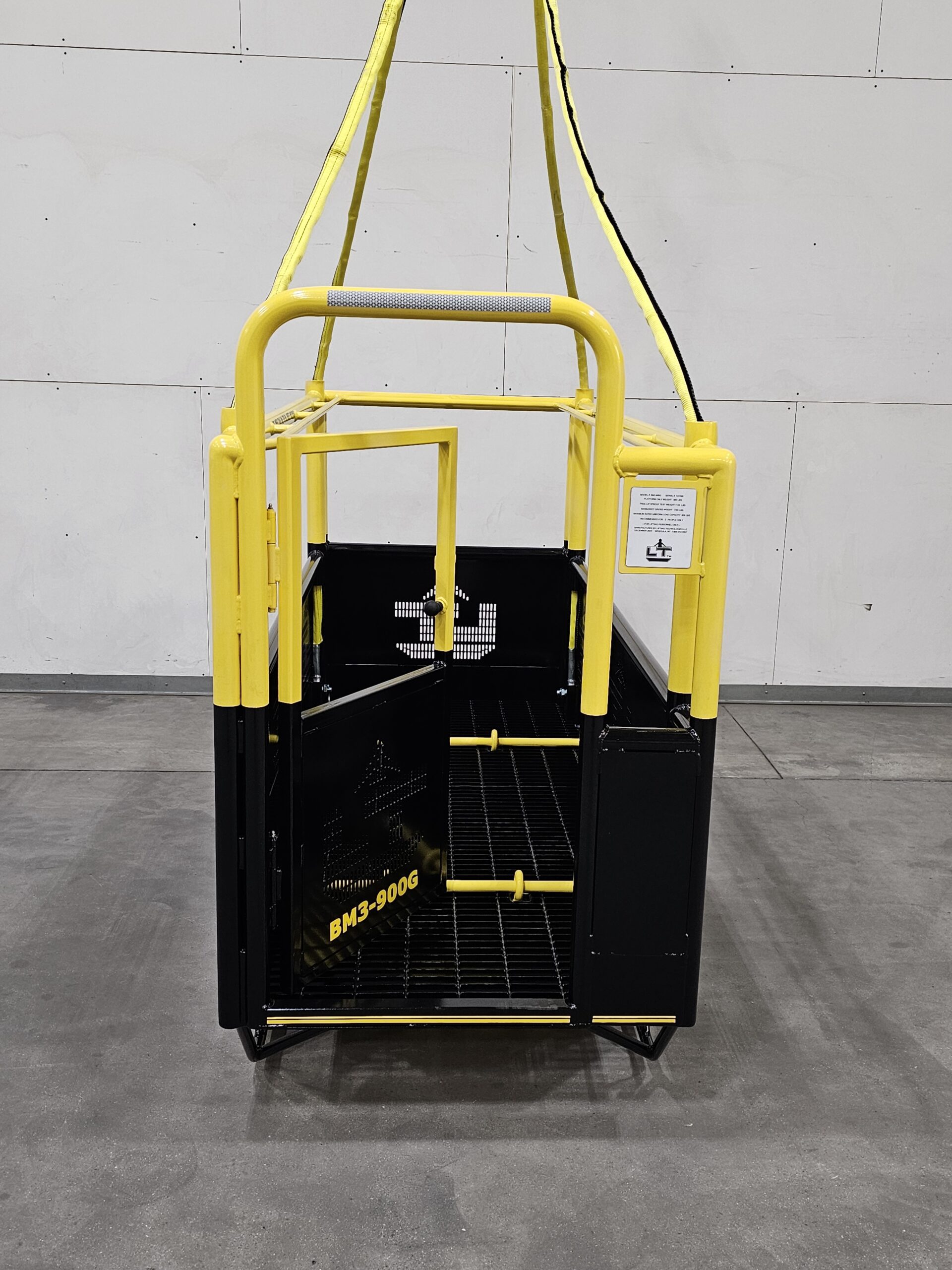 BM3-900G 3-Person Rectangular Crane Man Basket | Lifting Technologies