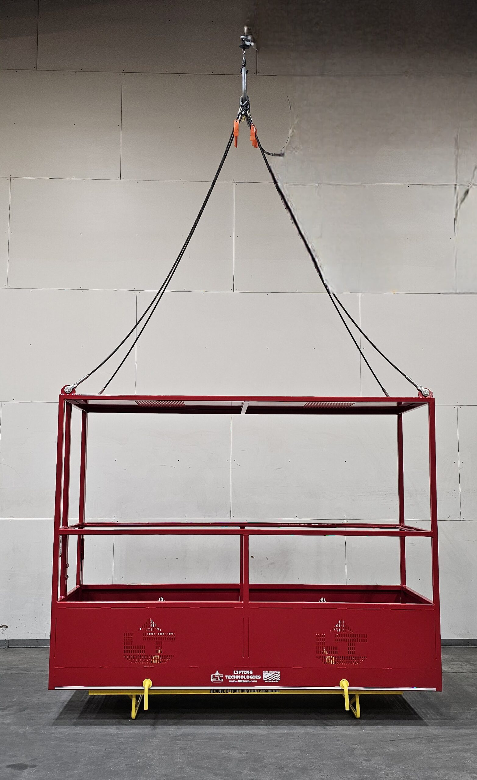 Rectangular Professional Crane Man Baskets | Rectangular Budget Crane ...