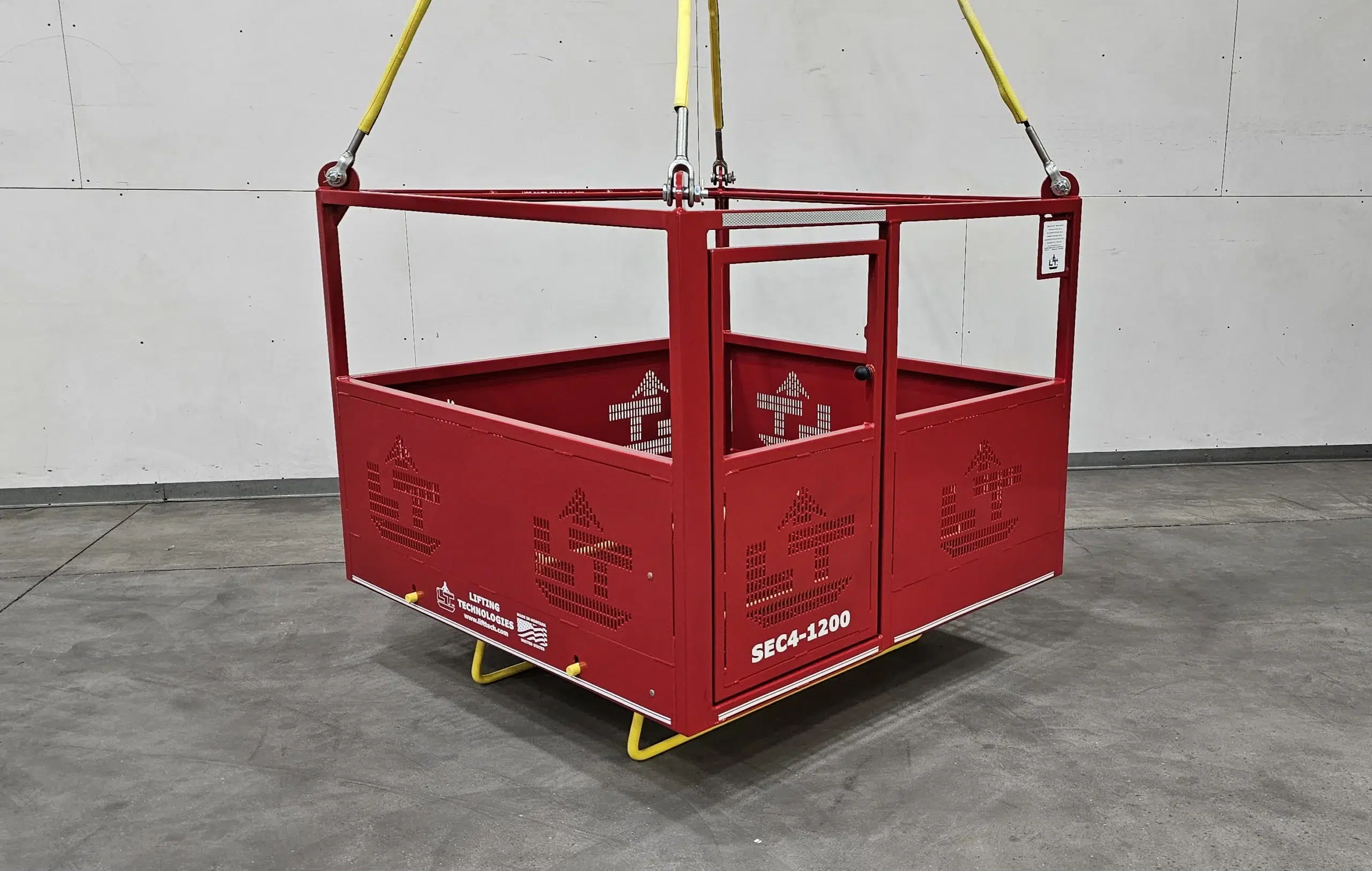 SEC4-1200 Square Professional Crane Man Basket | Lifting Technologies